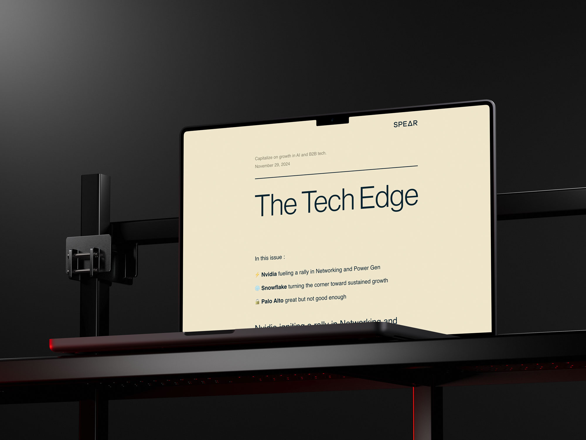Sign up for the Tech Edge